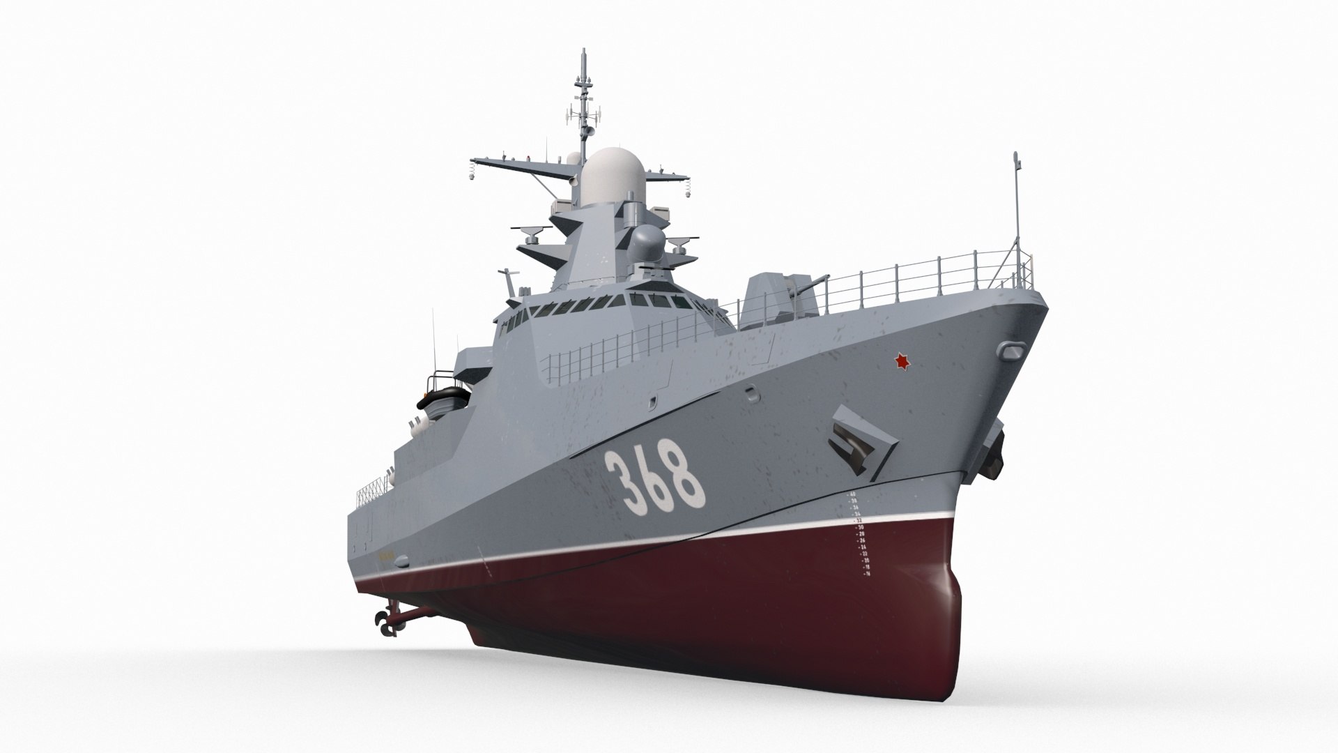 Project 22160 VC 3d Model - Animated Model - TurboSquid 2517780