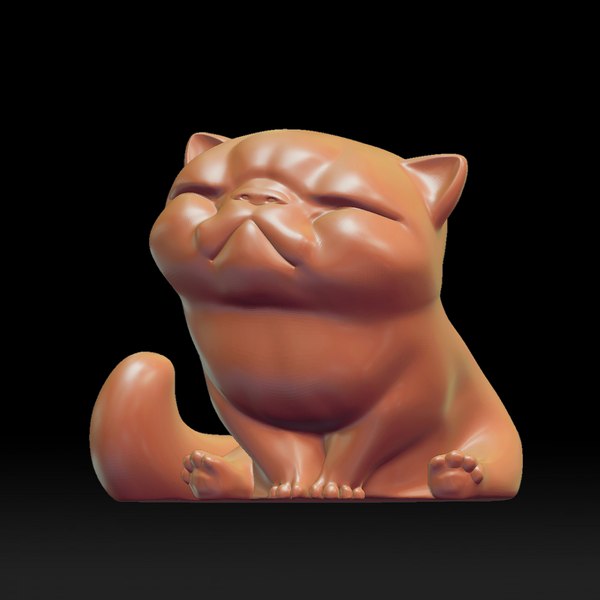 Cute Kitten STL print 3D model - TurboSquid 1792037