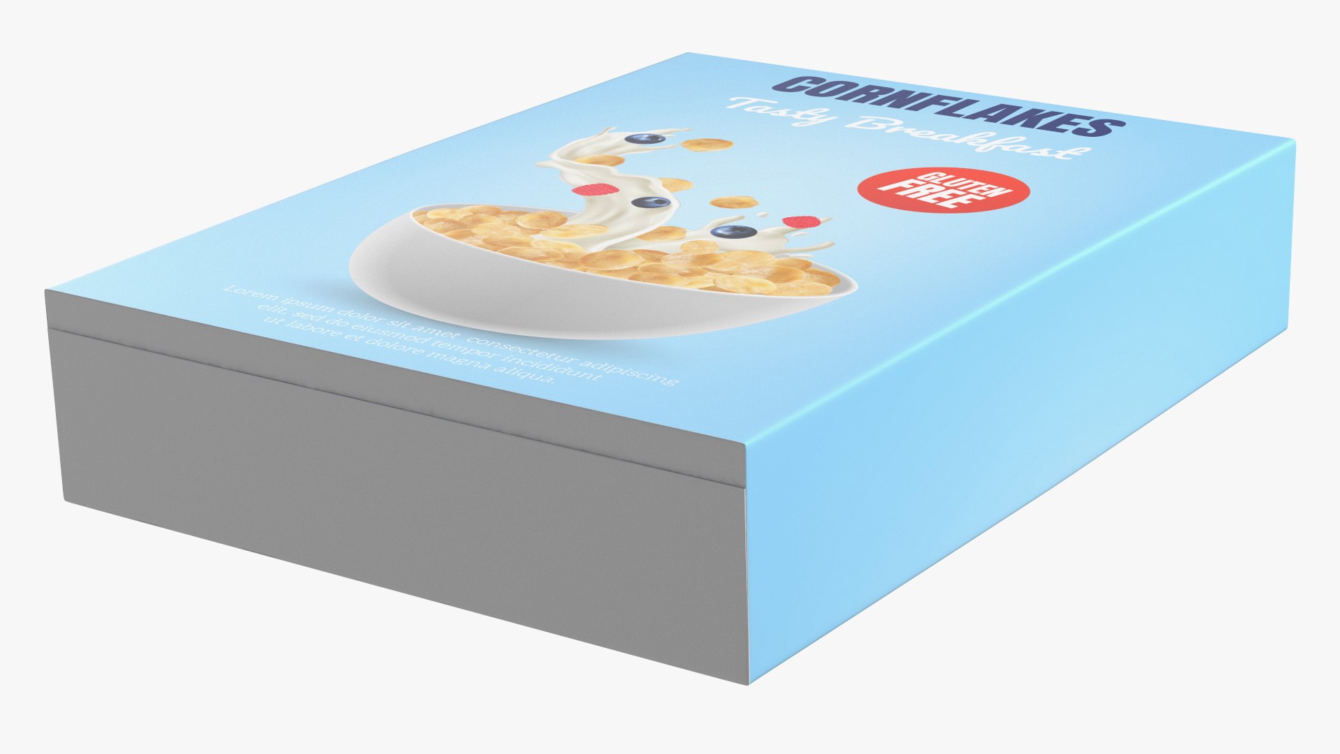 Corn Flakes Box Model - TurboSquid 2346152