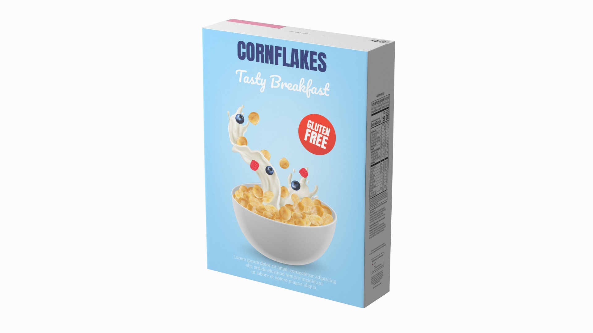 Corn Flakes Box Model - TurboSquid 2346152