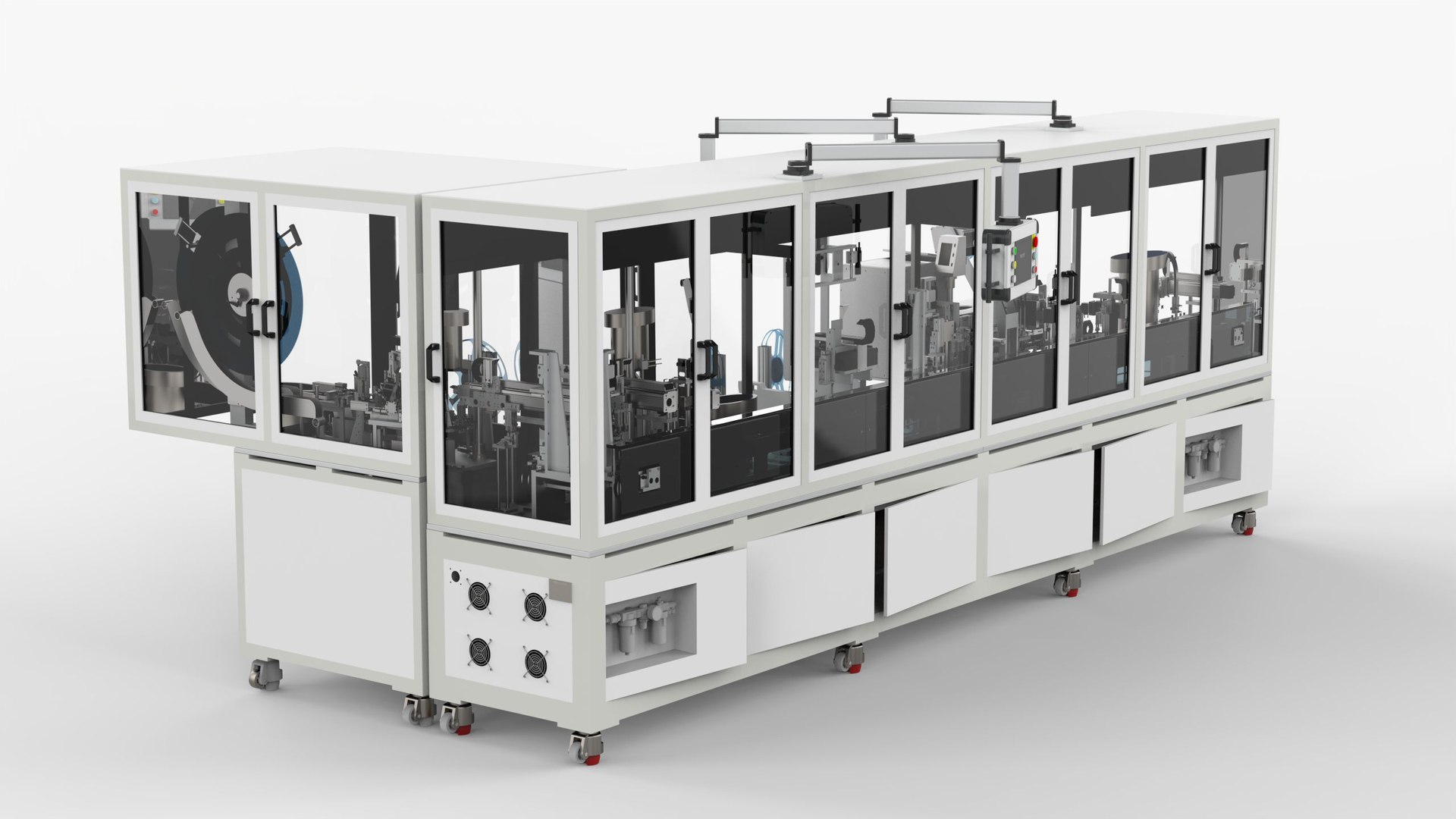 3D Collection Of Automatic Assembly Machine - TurboSquid 2298092