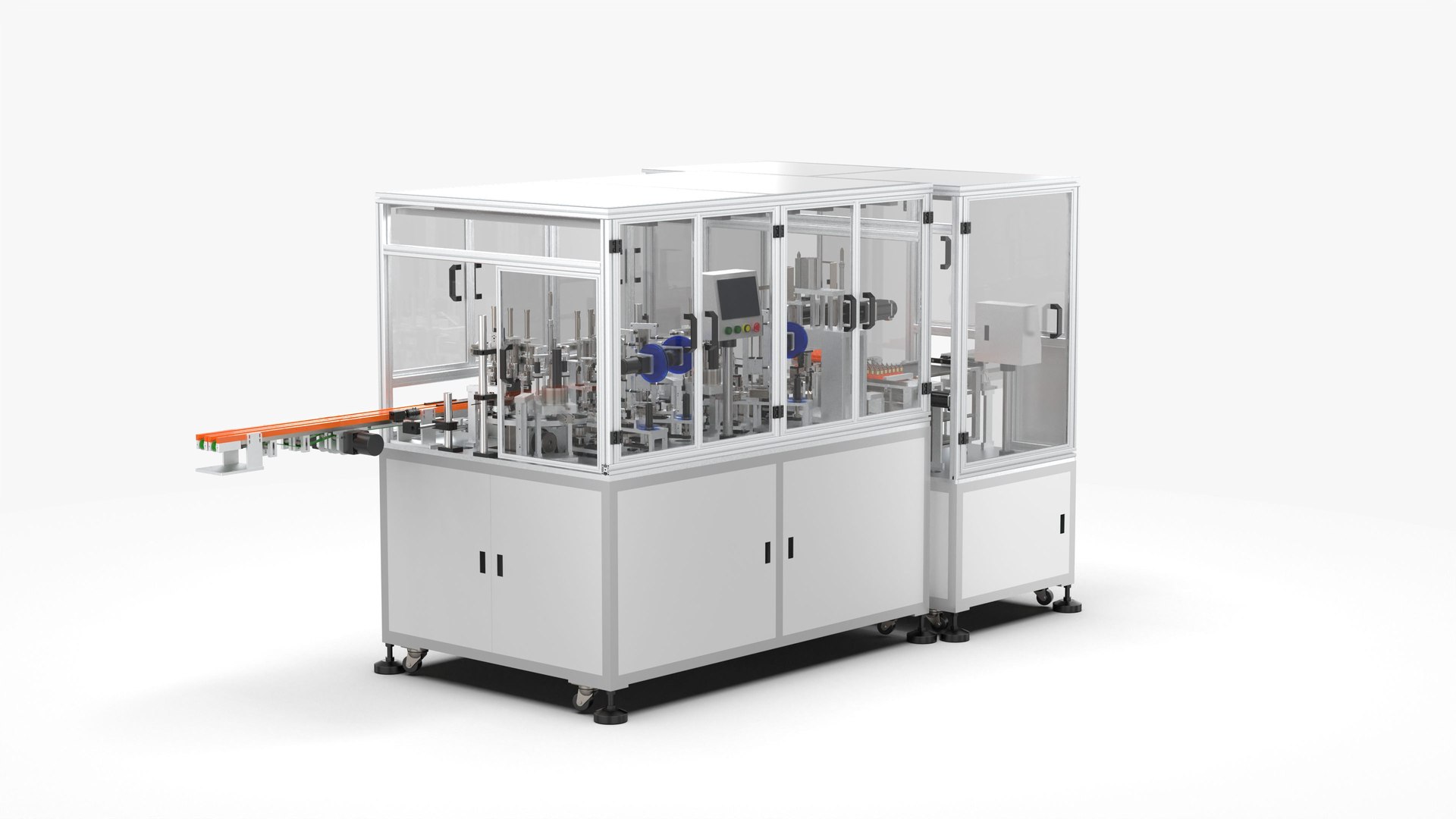 3D Collection Of Automatic Assembly Machine - TurboSquid 2298092