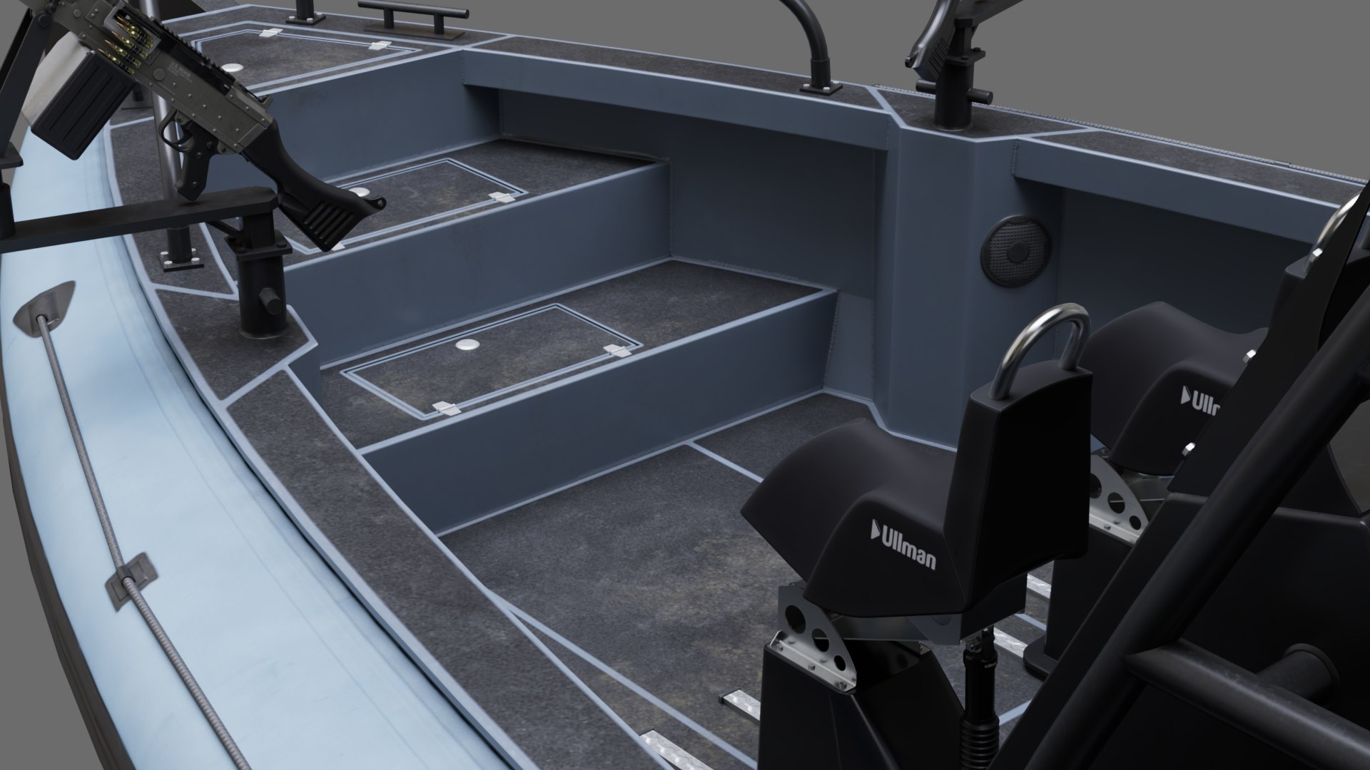 RHIB Special Forces Offshore Interceptor 3D Model - TurboSquid 2416656