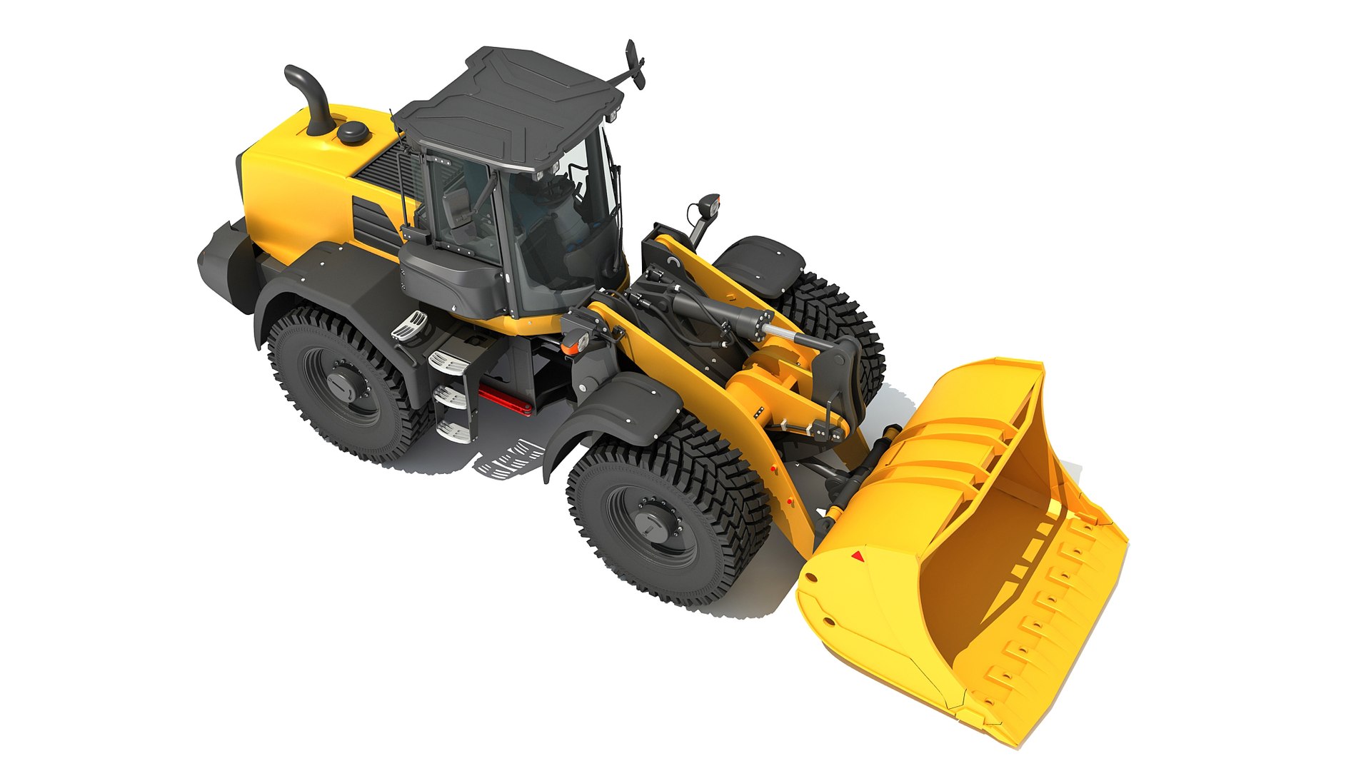 3D model wheel load loader - TurboSquid 1689631
