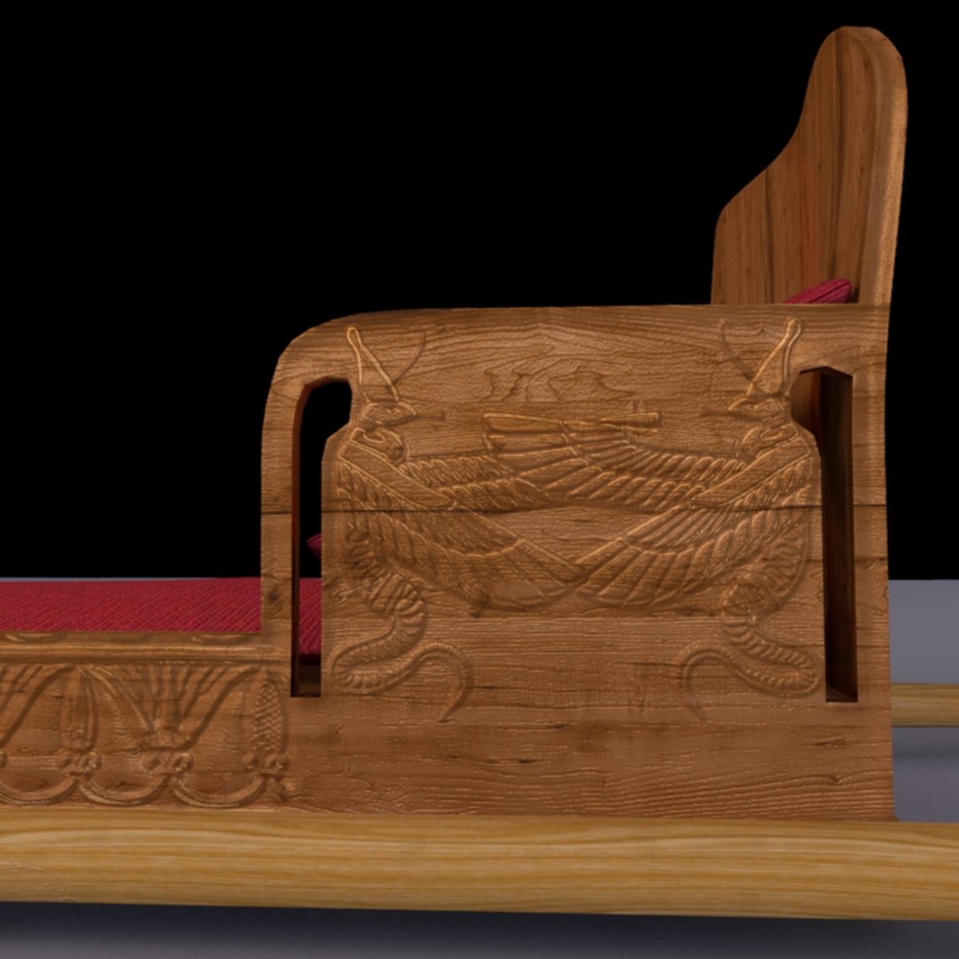 3d Ancient Palanquin Model