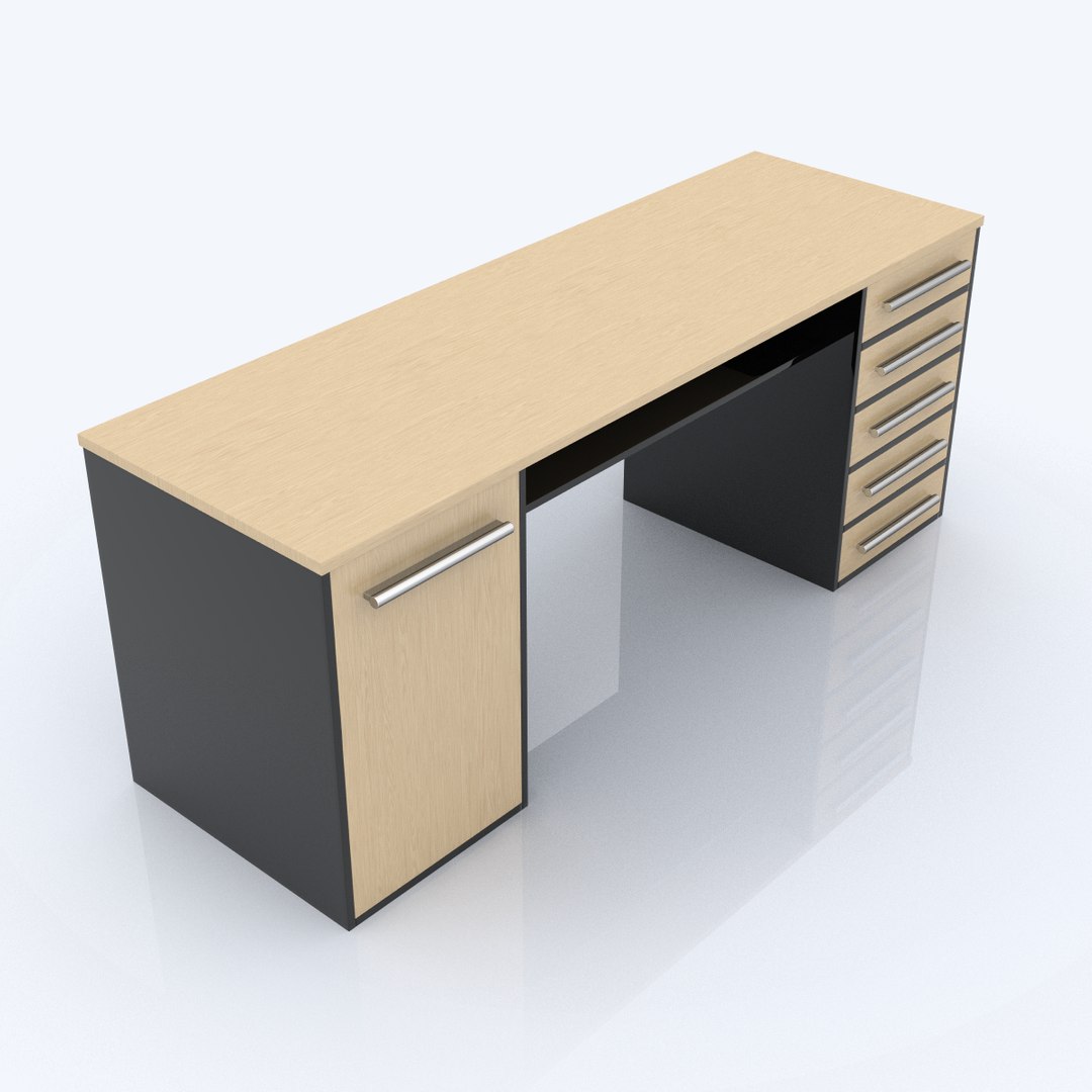 c4d desk table