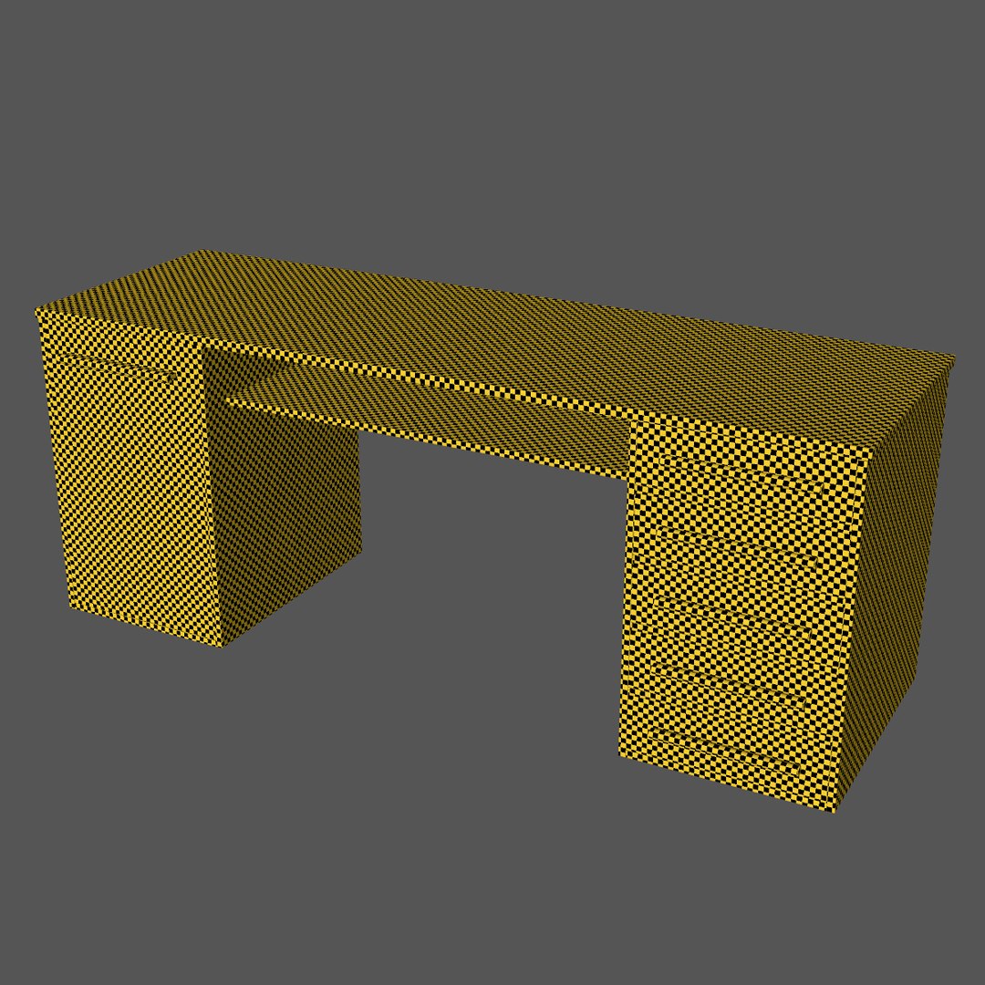 c4d desk table
