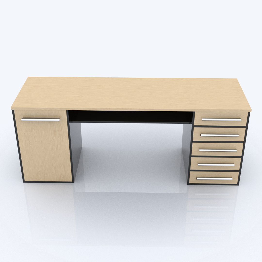 c4d desk table