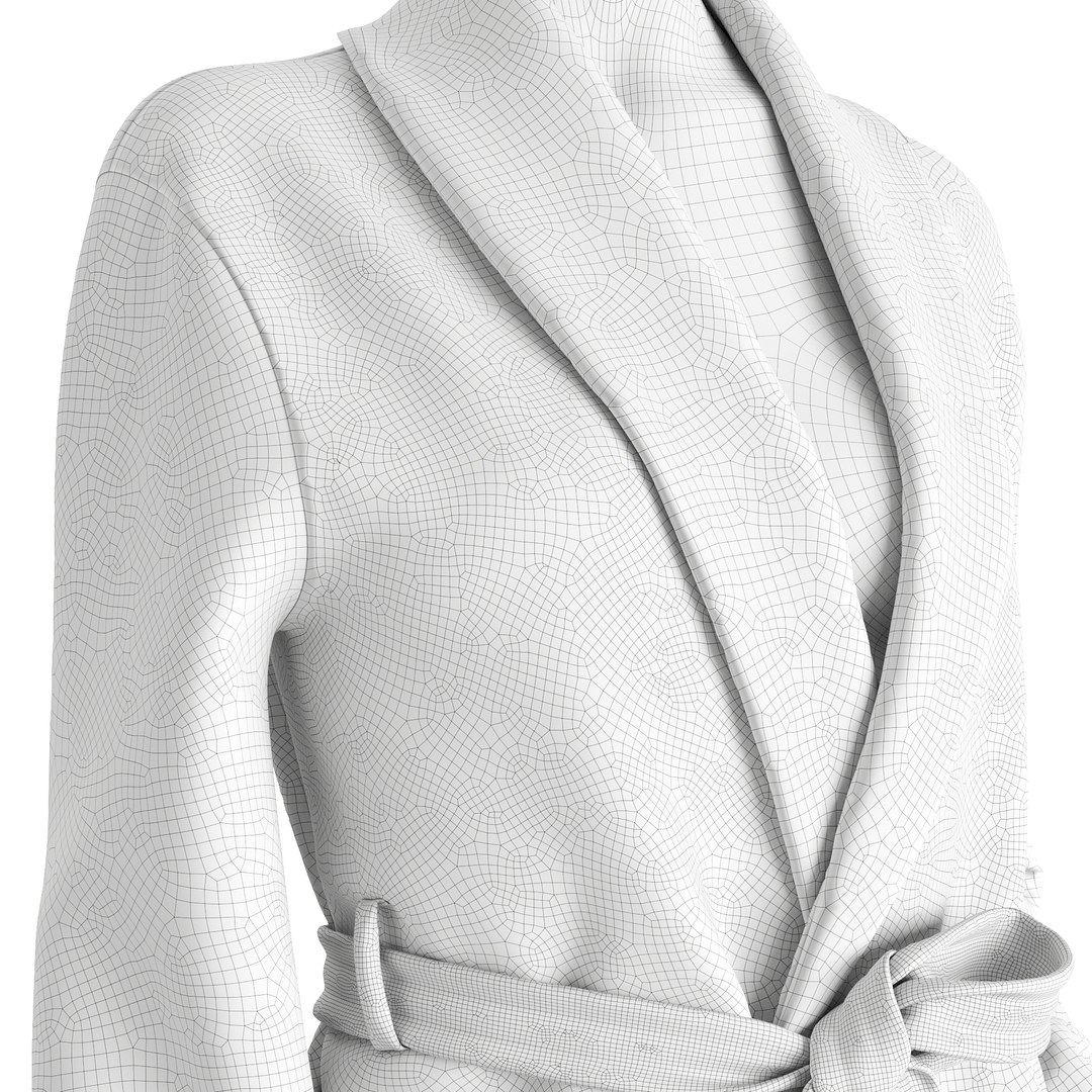 3D Bathrobe Mannequin Set 09 model - TurboSquid 2005479