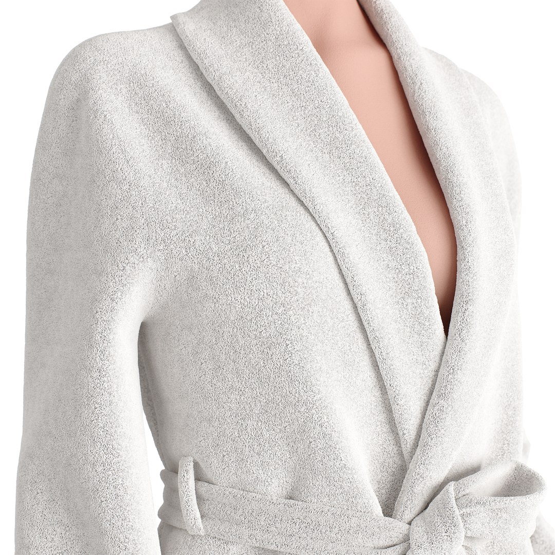 3D Bathrobe Mannequin Set 09 model - TurboSquid 2005479