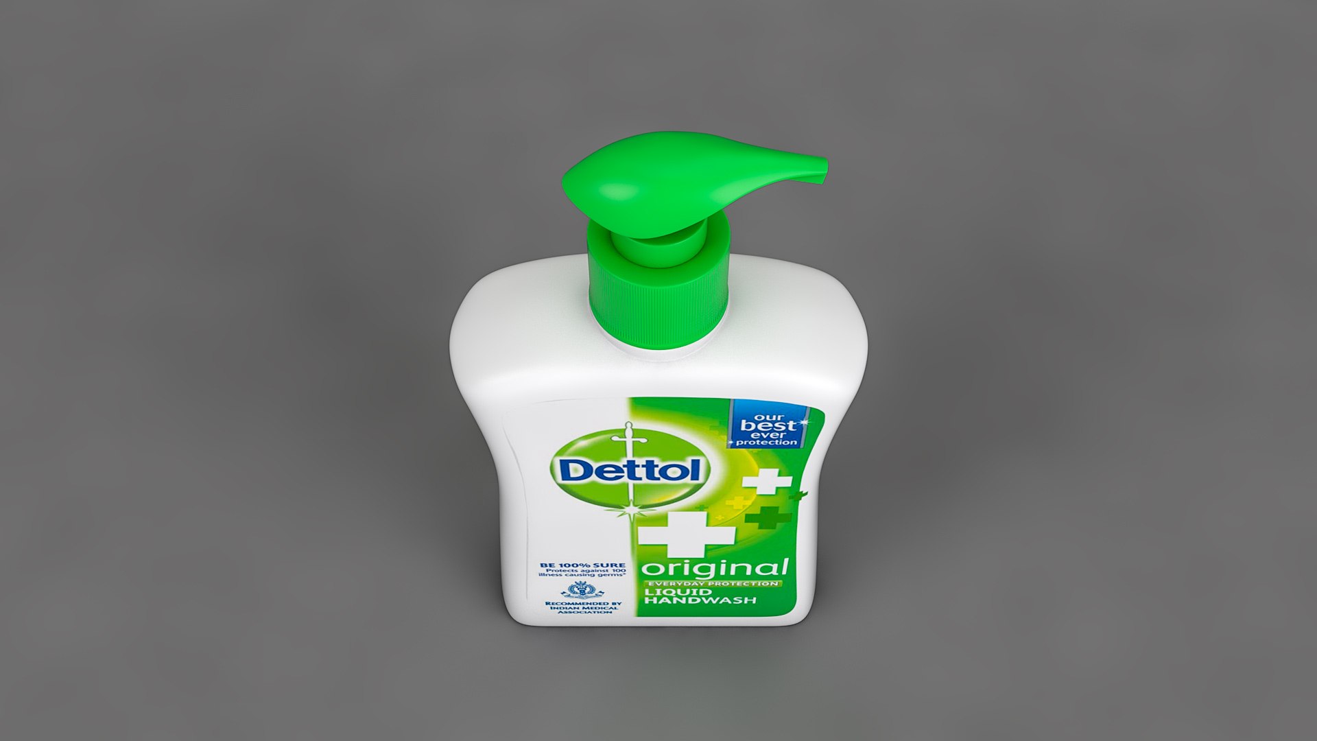 3D Dettol Liquid Hand Wash - TurboSquid 1519070