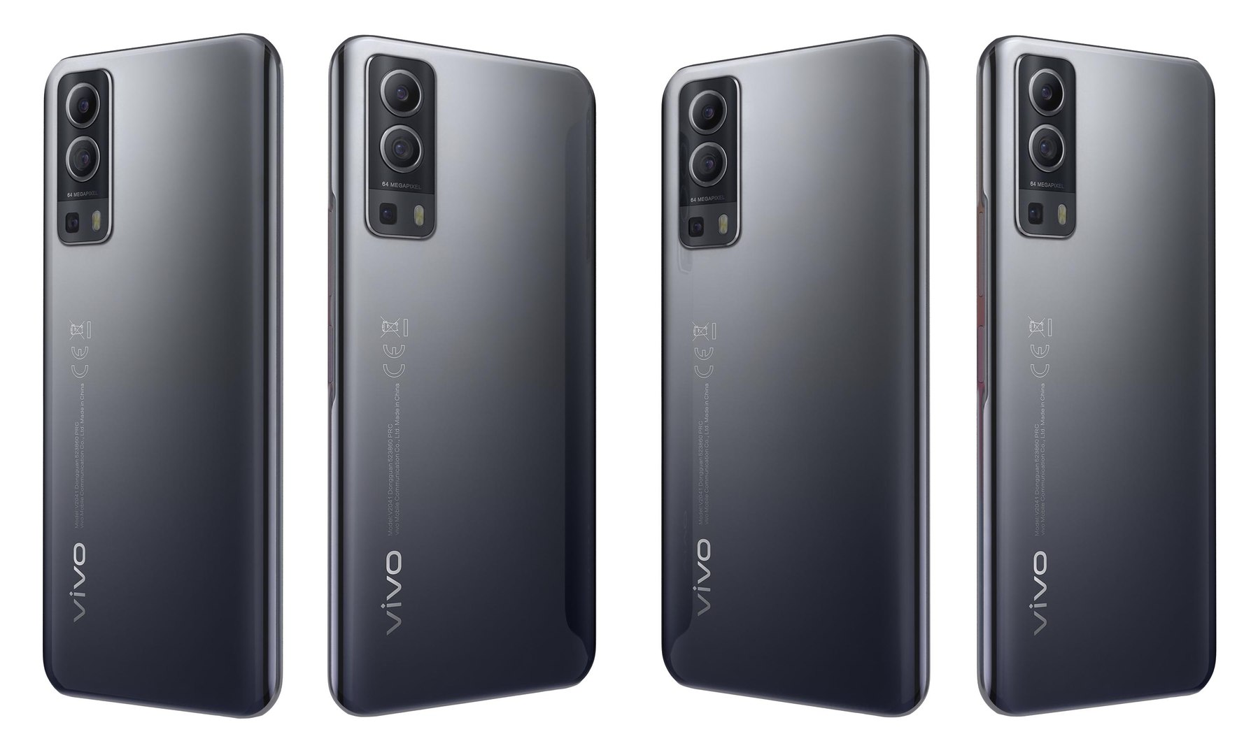 Vivo Y72 Graphite Black And Dream Glow 3D - TurboSquid 1830376