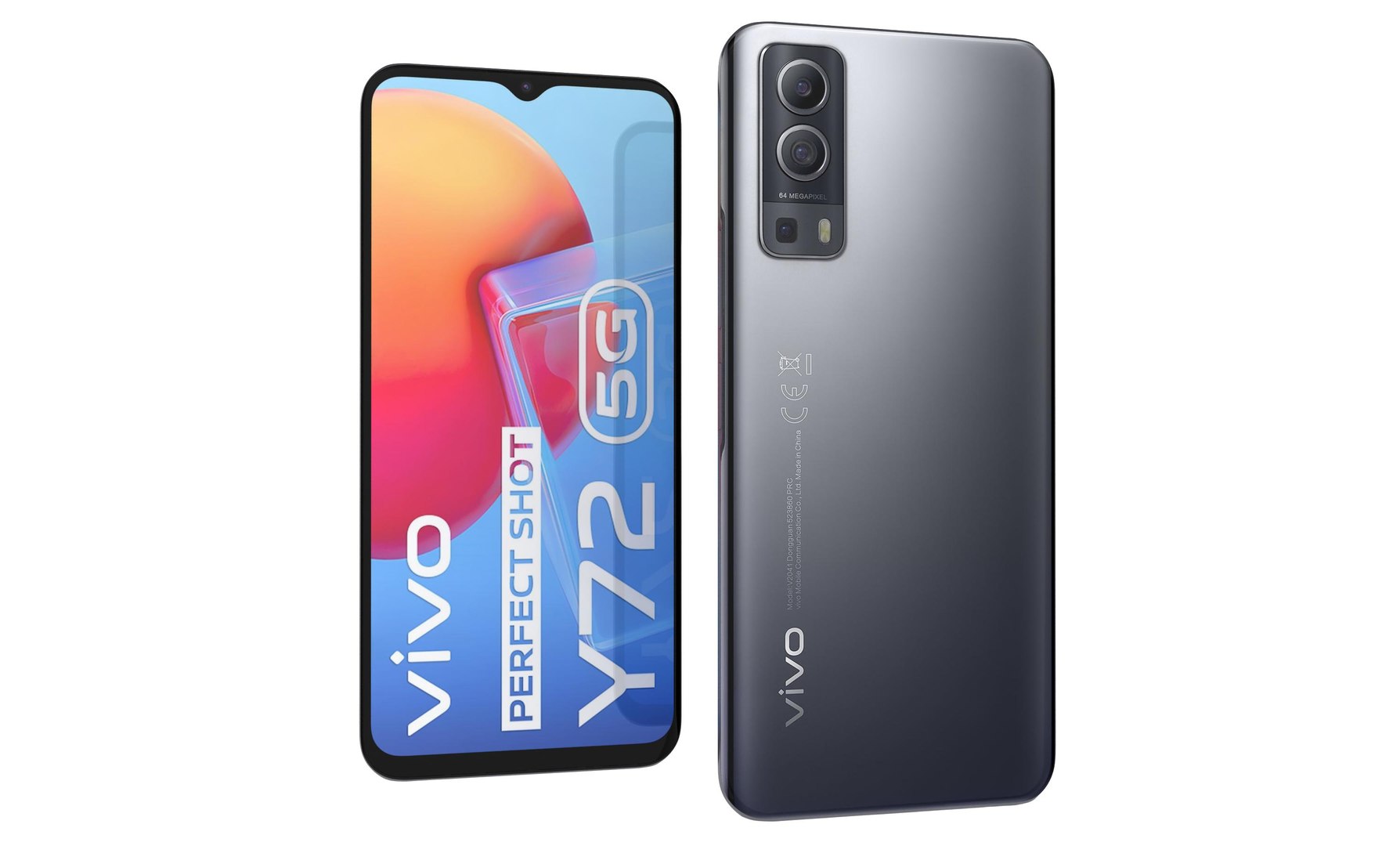 Vivo Y72 Graphite Black And Dream Glow 3D - TurboSquid 1830376