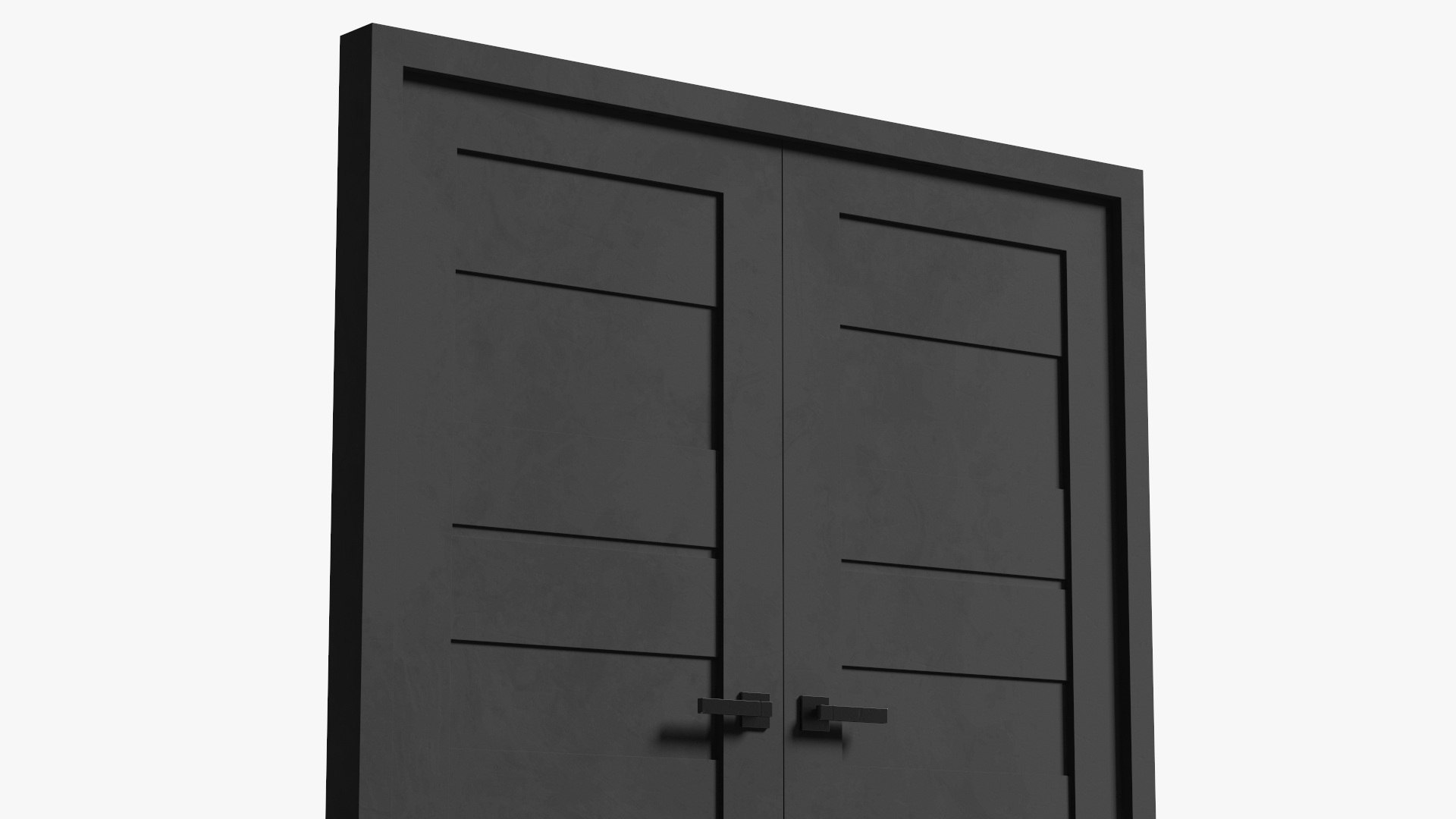 Double Door 3D Model - TurboSquid 2329797