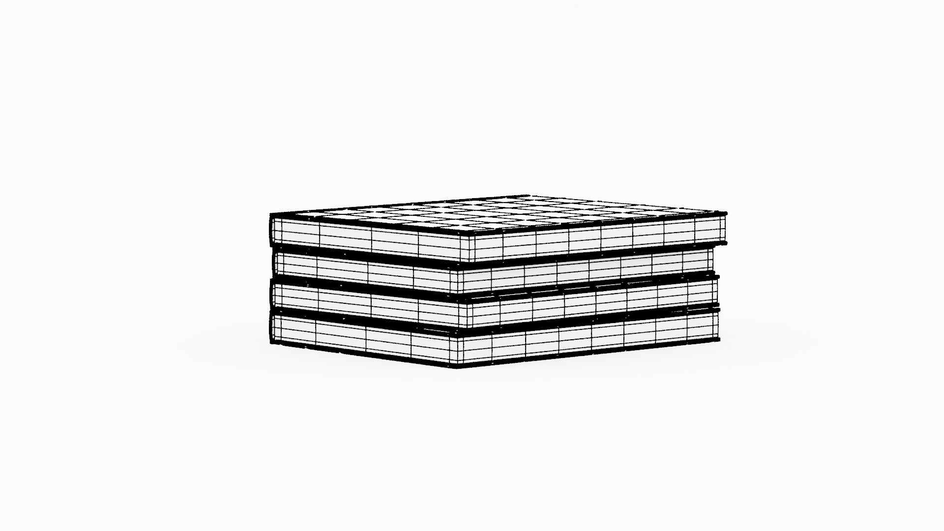 Book Stack 3D Model - TurboSquid 2249892