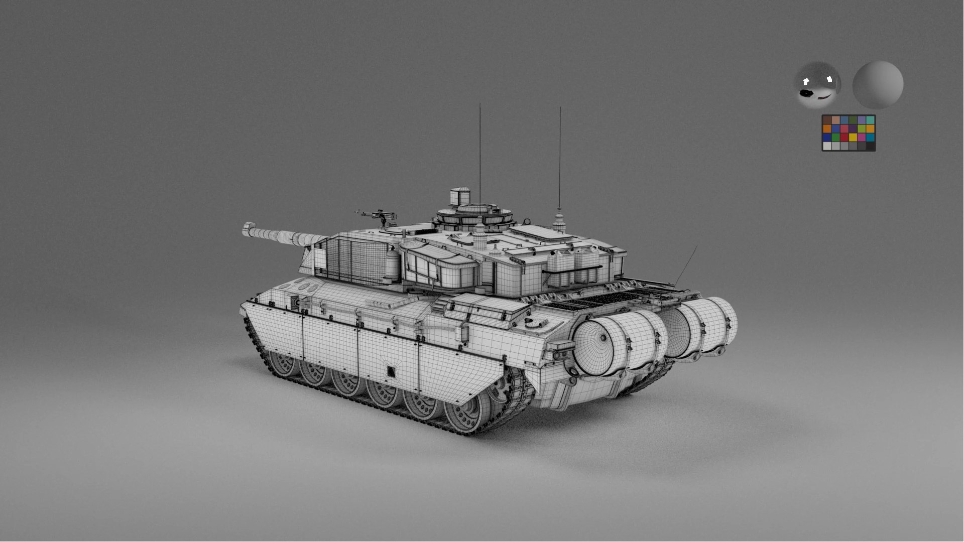 Challenger 1 Tank Model - TurboSquid 2258842