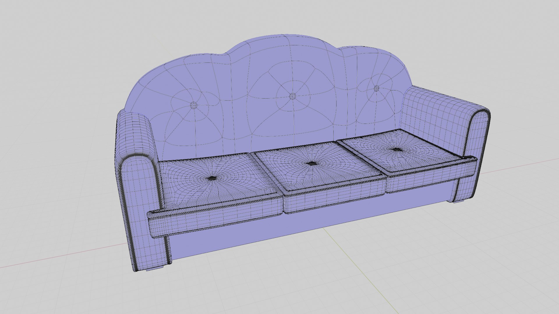 Free Simpsons Piano Room Couch Model - TurboSquid 2017180