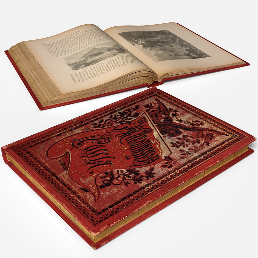 Old Books 2 3d 3ds