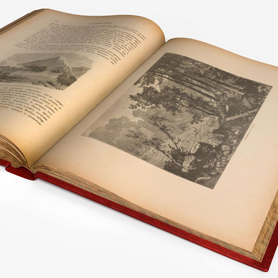 Old Books 2 3d 3ds