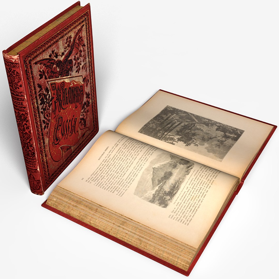 Old Books 2 3d 3ds