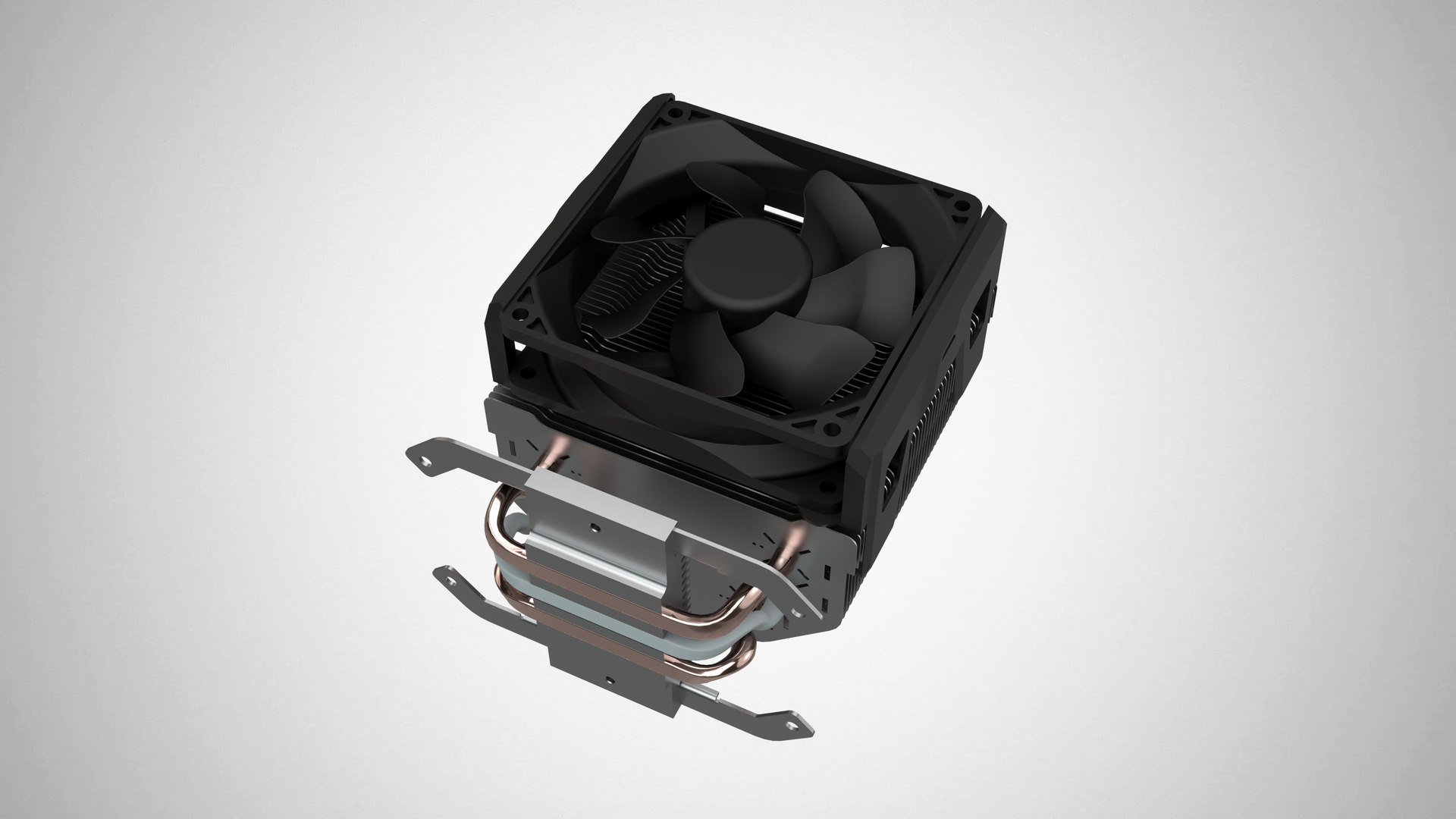 CPU Processor Cooler Fan model - TurboSquid 2138508