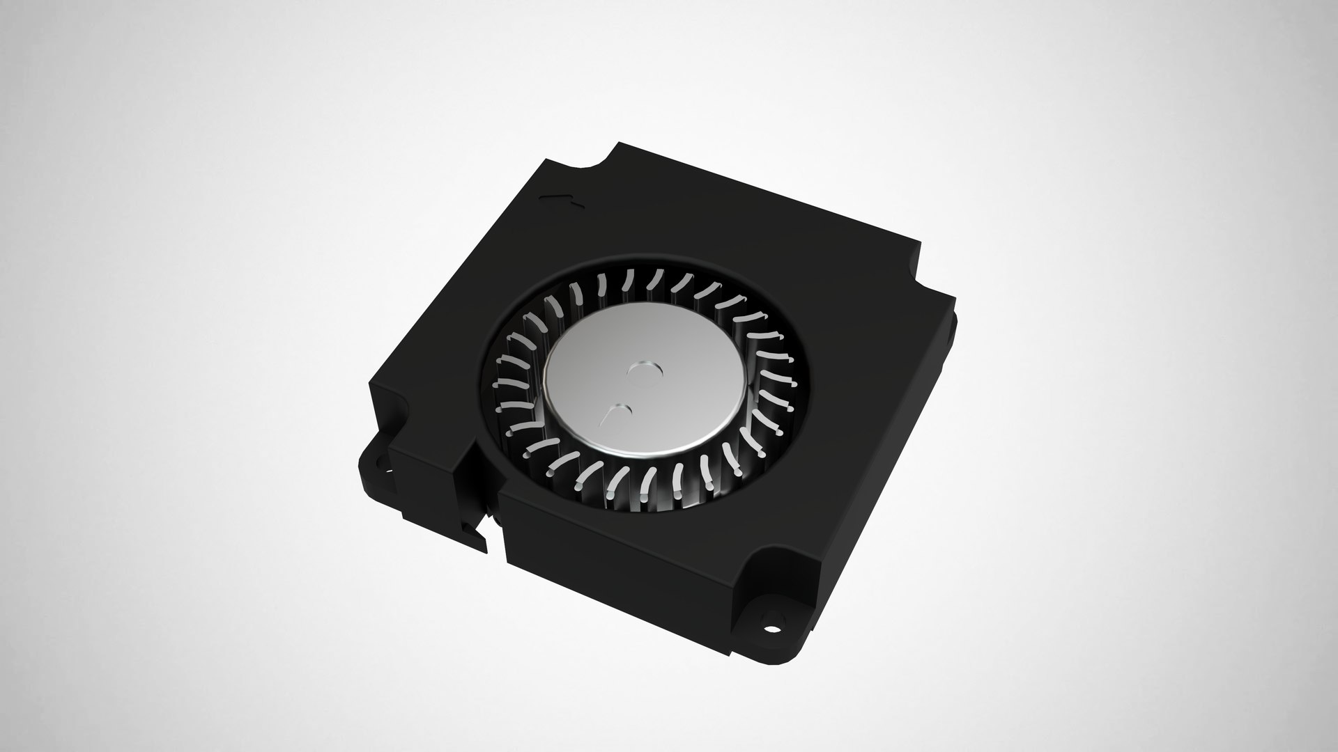 CPU Processor Cooler Fan model - TurboSquid 2138508