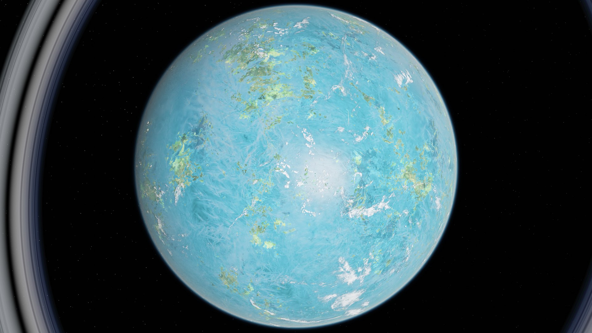 8K Alien Water Planet 8 3D Model - TurboSquid 1930492