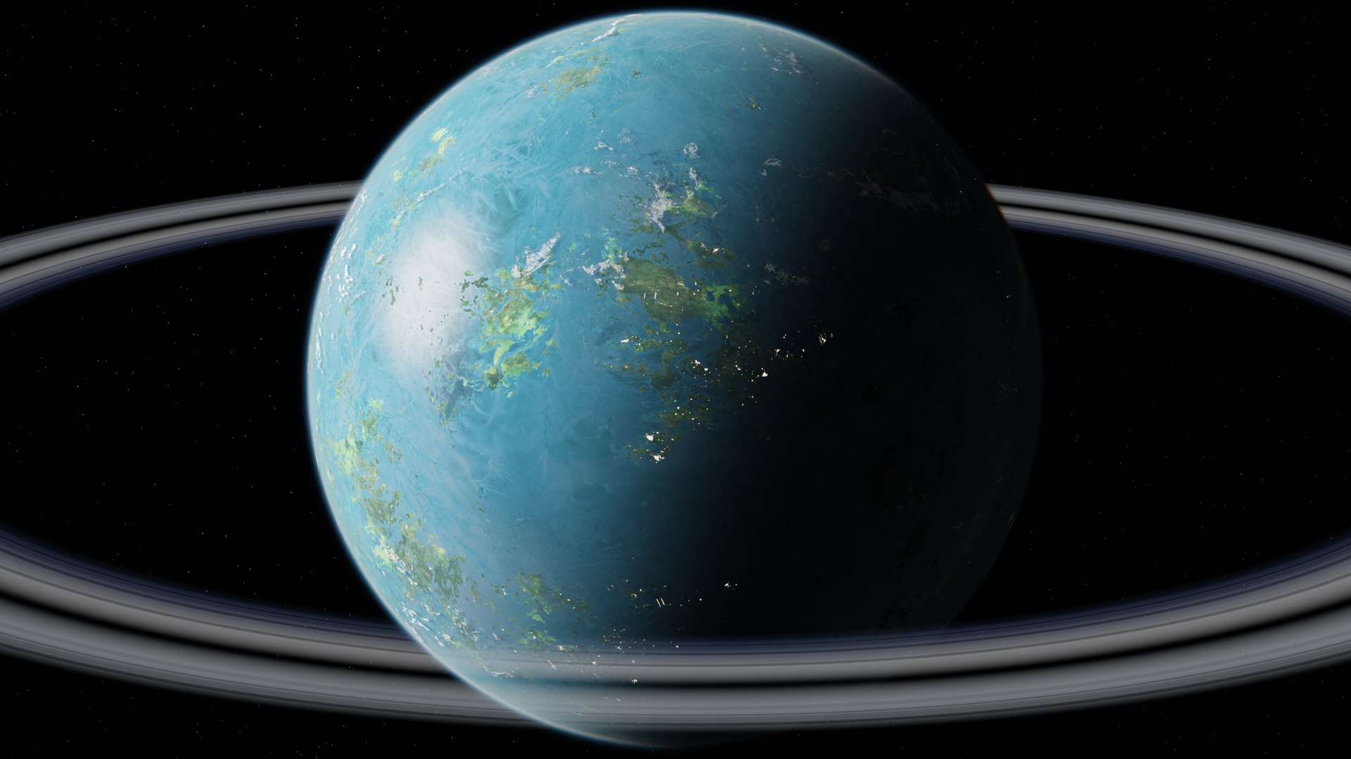 8K Alien Water Planet 8 3D Model - TurboSquid 1930492