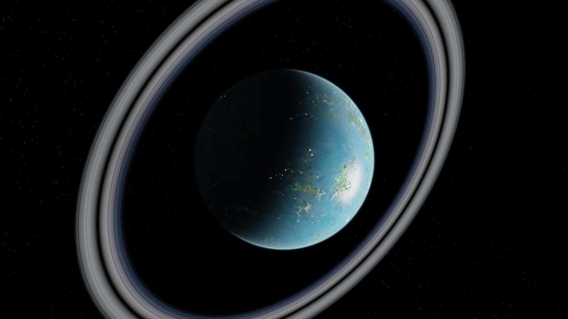 8K Alien Water Planet 8 3D Model - TurboSquid 1930492