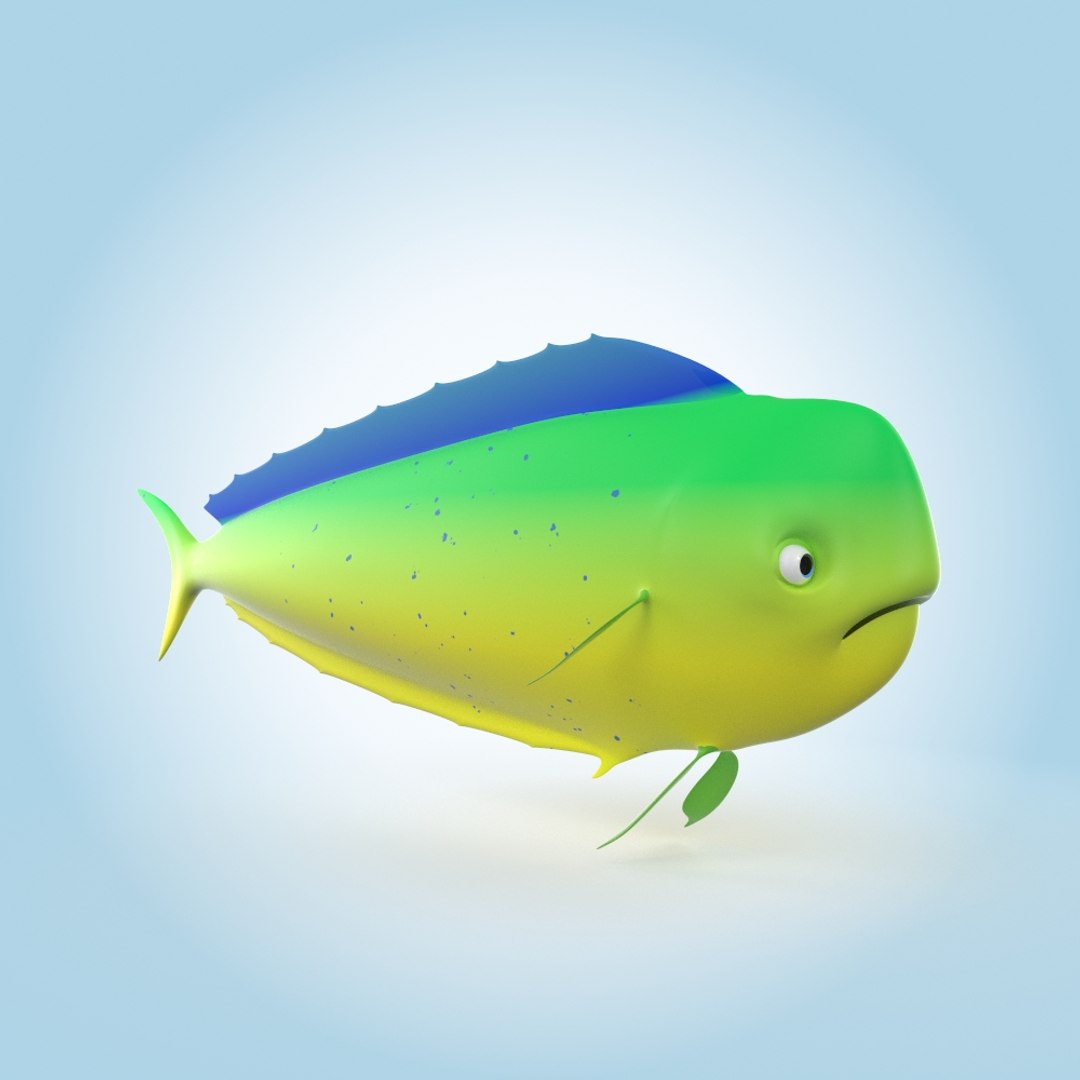 3D Mahi-mahi - TurboSquid 1864573