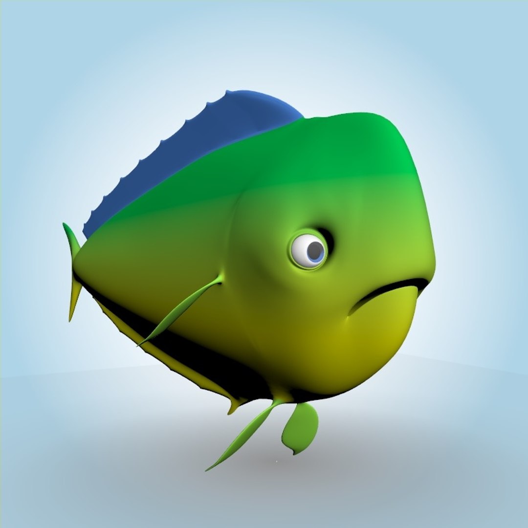 3D Mahi-mahi - TurboSquid 1864573