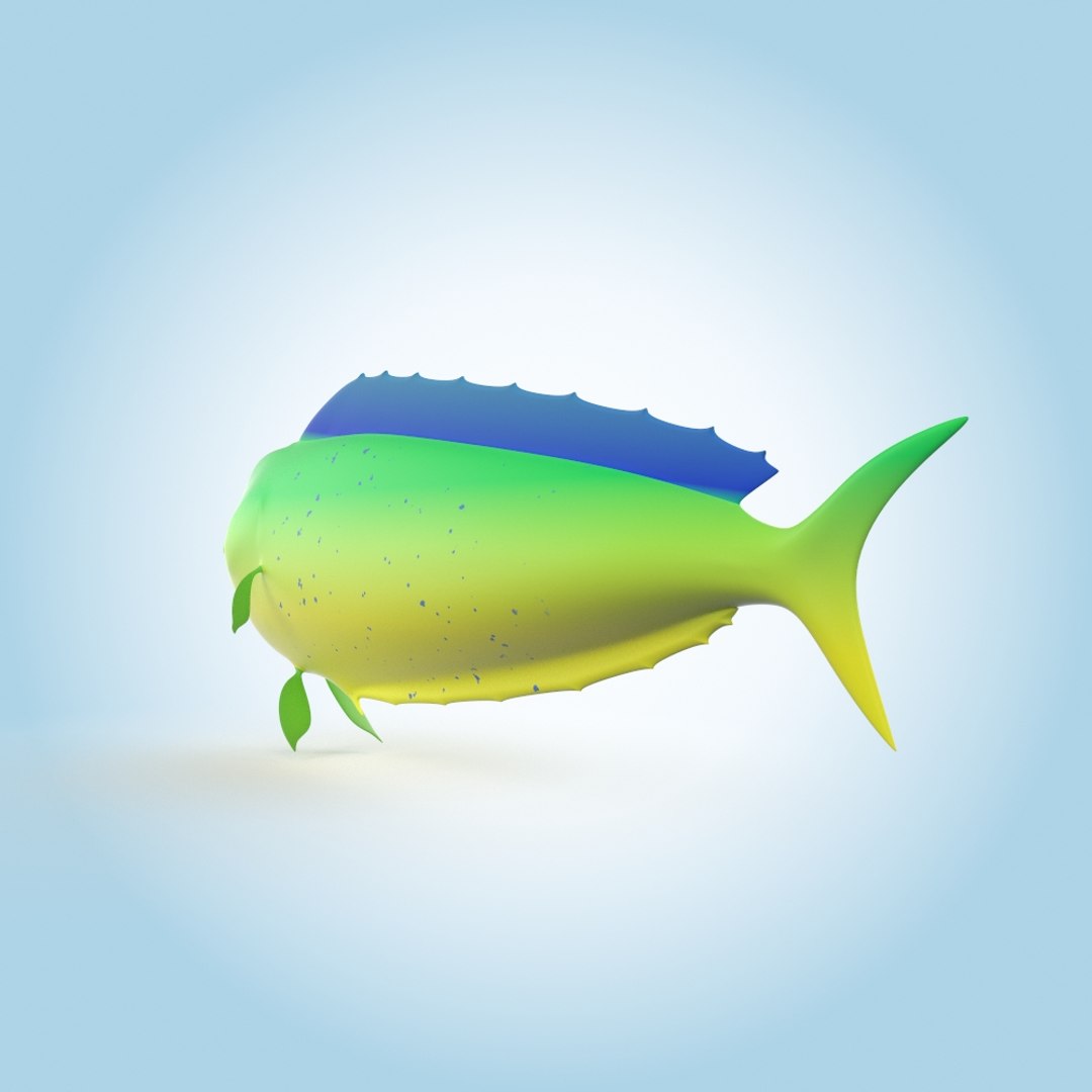 3D Mahi-mahi - TurboSquid 1864573
