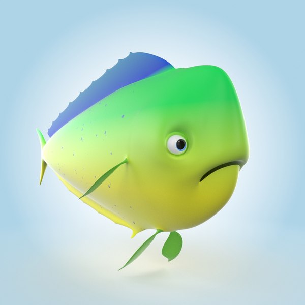modelo 3d Mahi mahi - TurboSquid 1864573