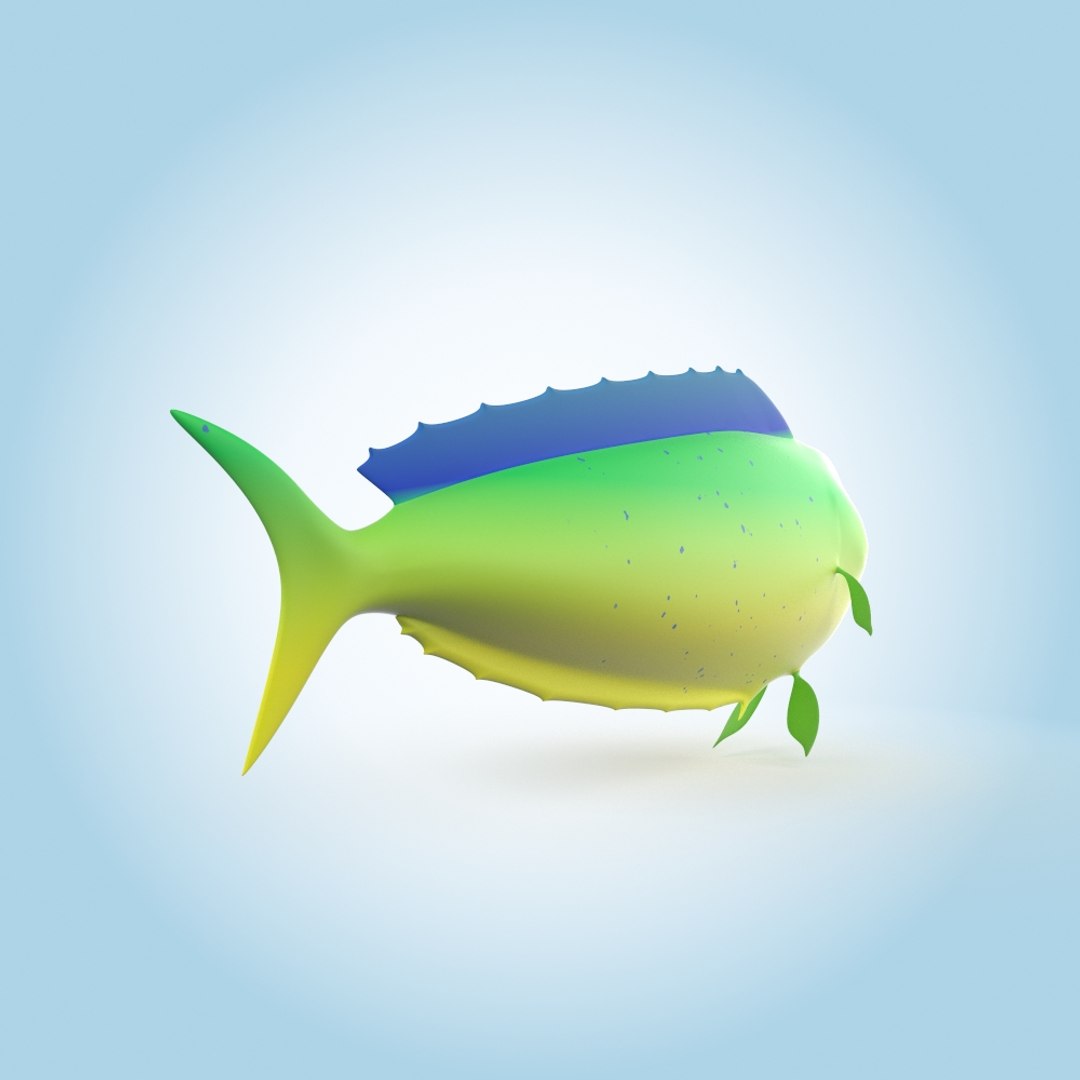 3D Mahi-mahi - TurboSquid 1864573