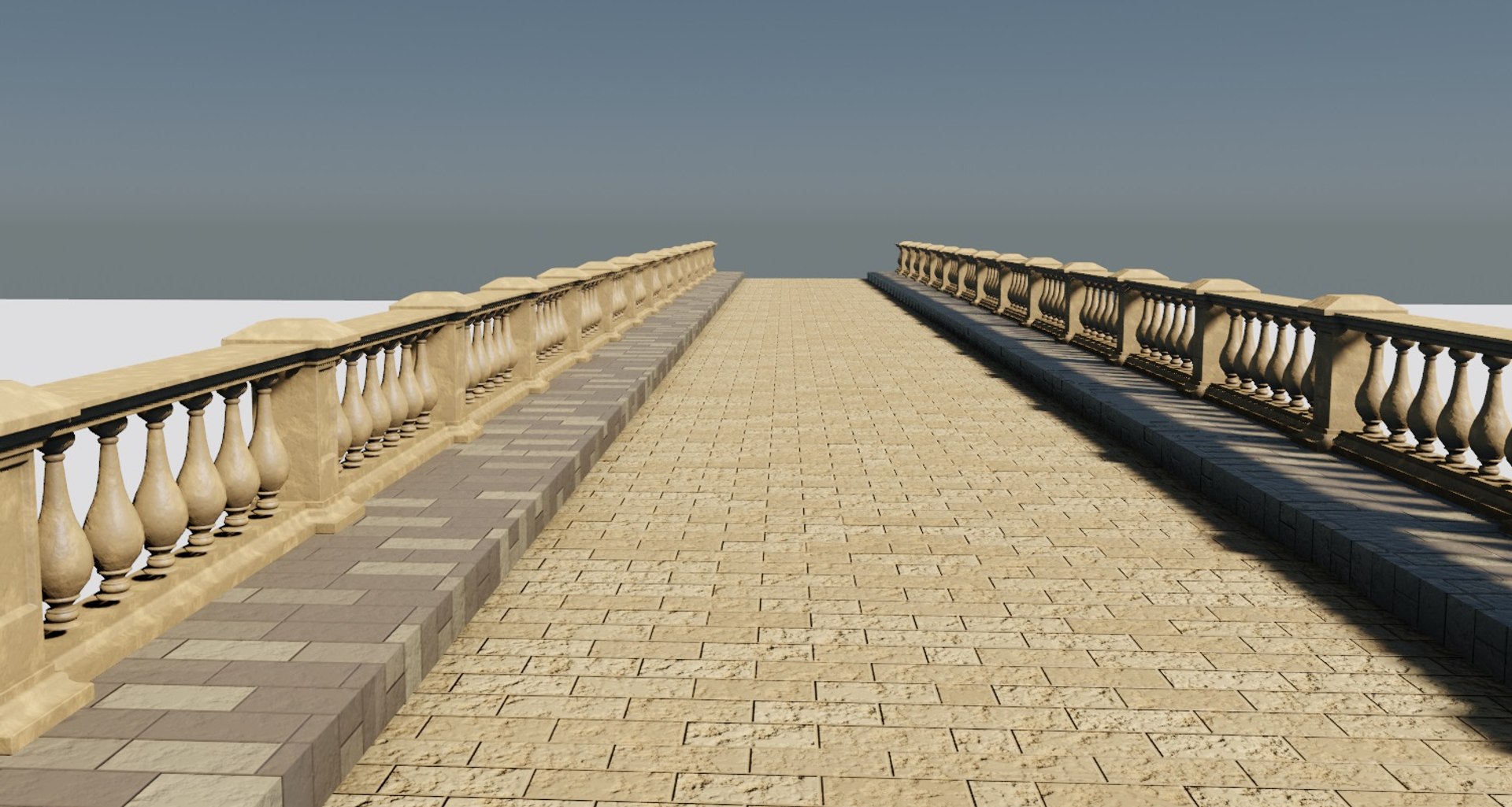 3D Arched Brick Medieval Bridge - TurboSquid 1644455