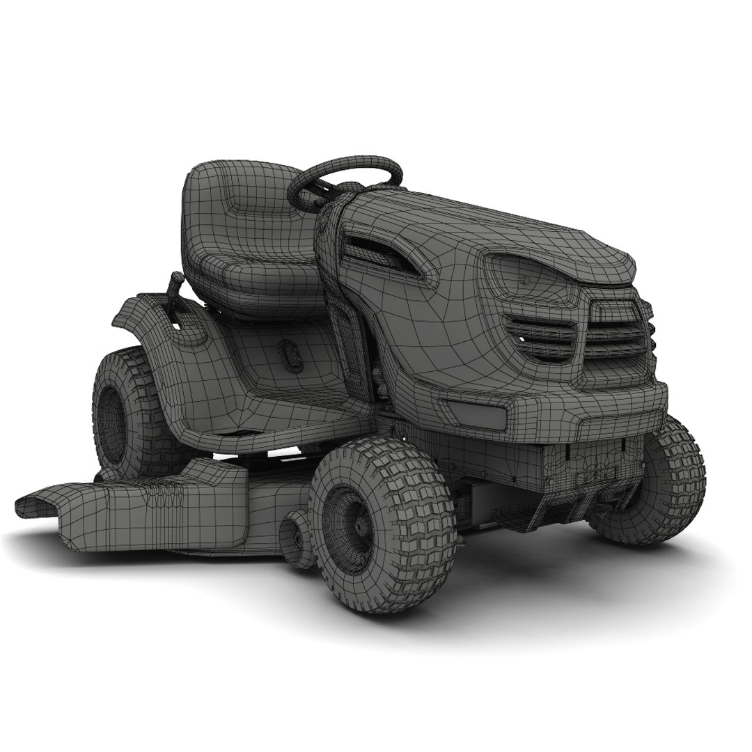 3d Motorized Lawnmower