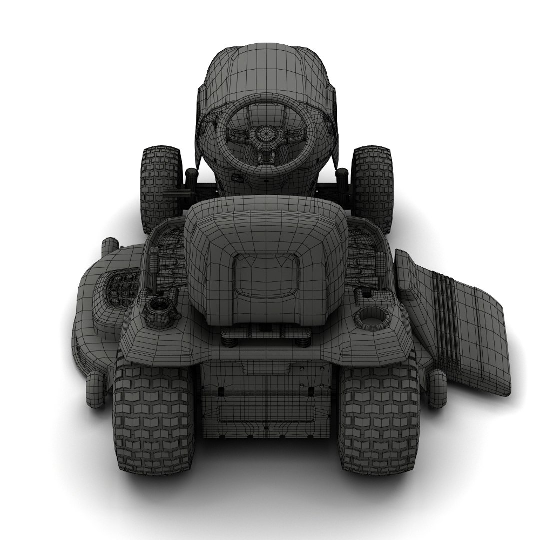 3d Motorized Lawnmower