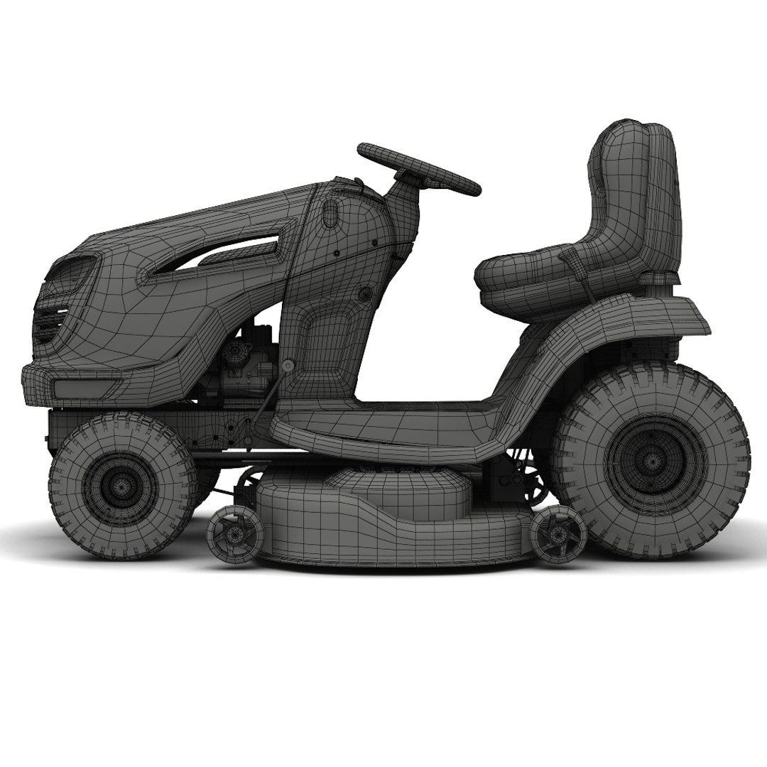 3d Motorized Lawnmower