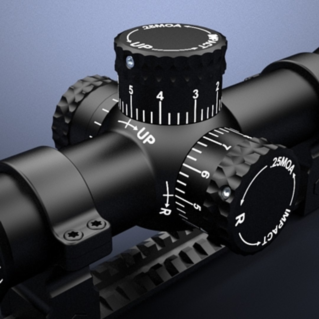 Scope Optical Sight Nightforce 3d Model