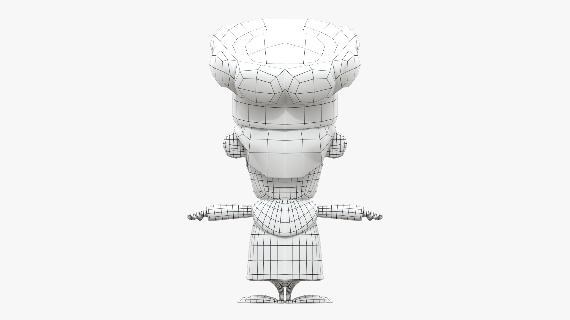 Cook Character 3D model - TurboSquid 1908531