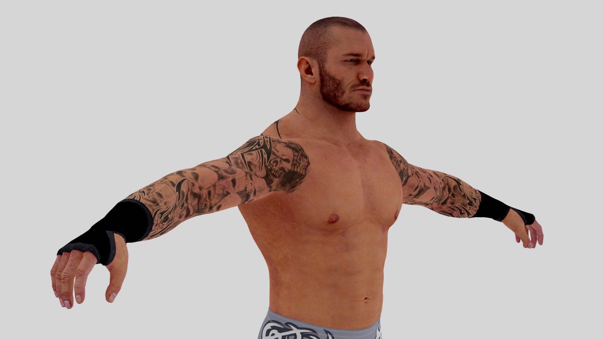 3D Randy Orton WWE Champion Model - TurboSquid 2115610