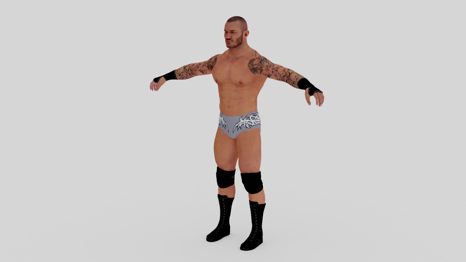 3D Randy Orton WWE Champion Model - TurboSquid 2115610