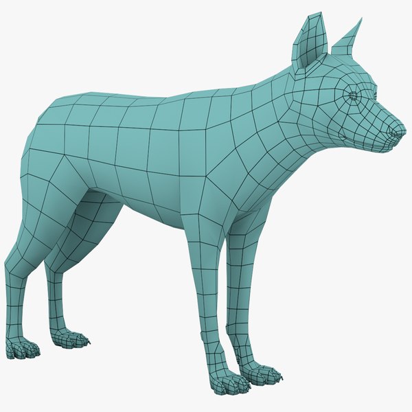 Wolf Low Poly 3D - TurboSquid 1743001