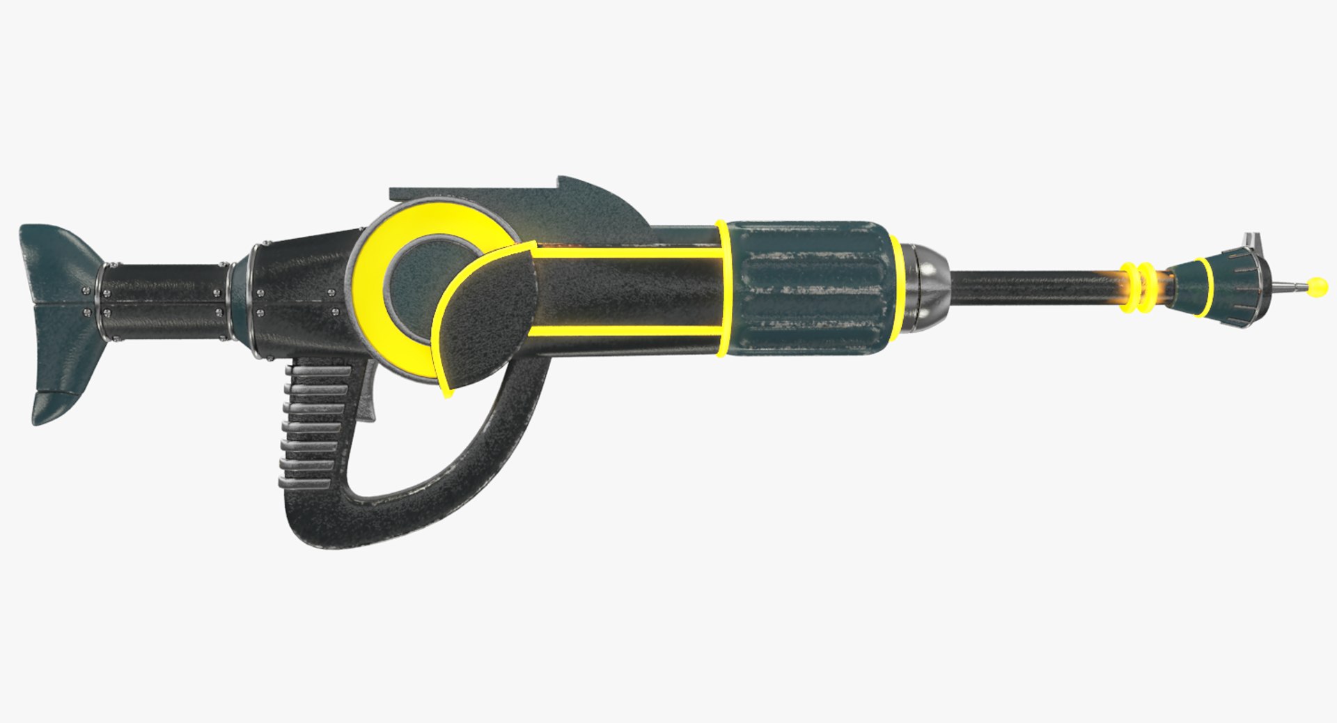 3D Science Fiction Gun Model - TurboSquid 1359235