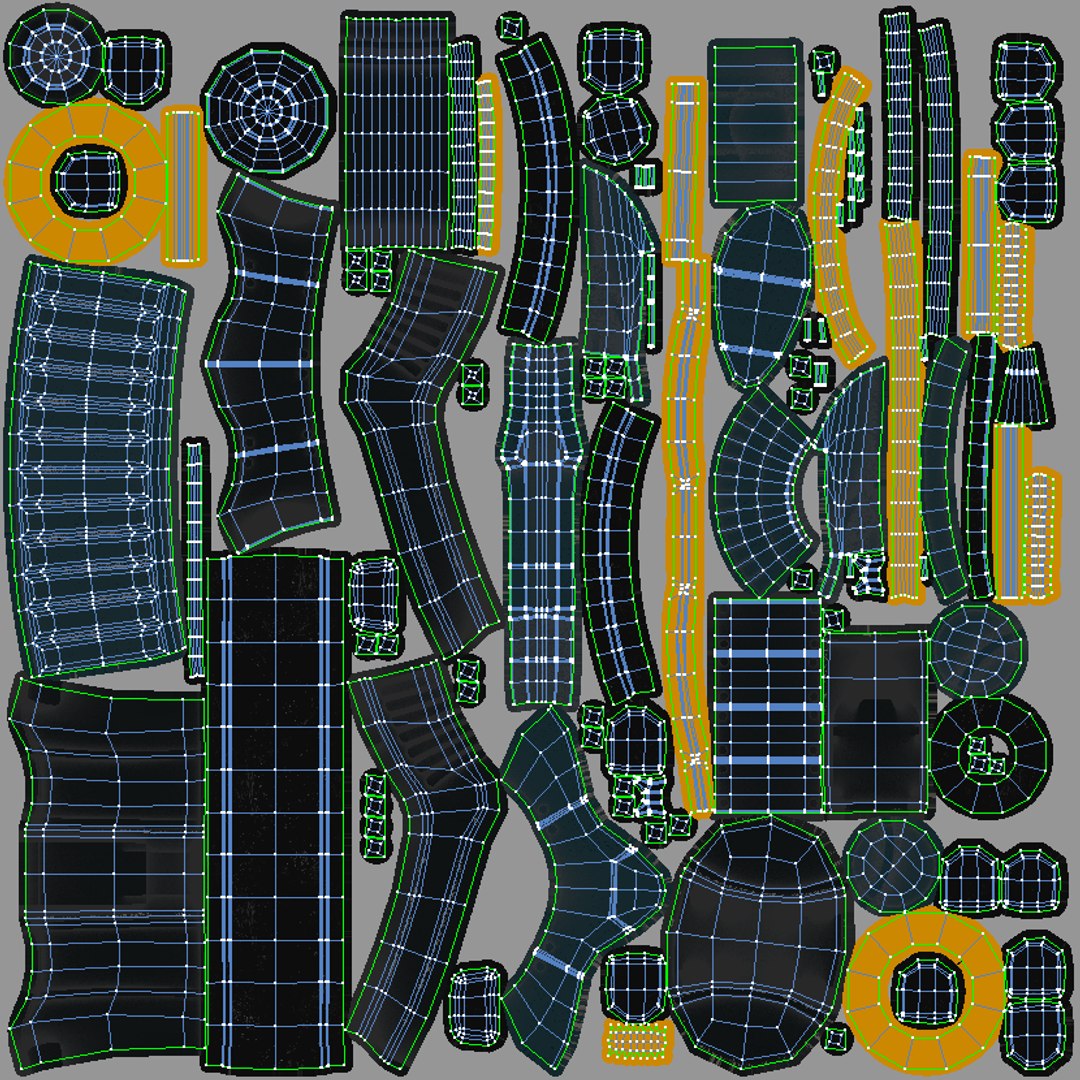 3D Science Fiction Gun Model - TurboSquid 1359235