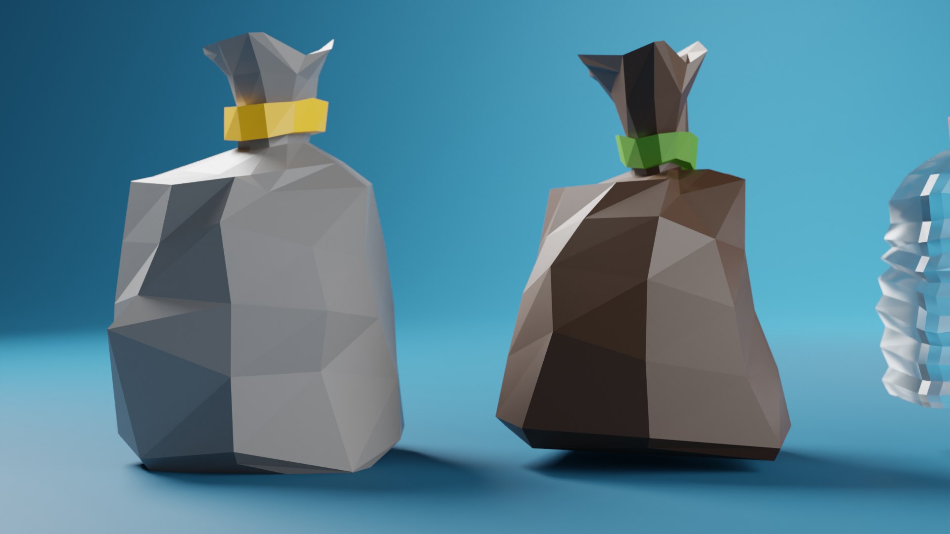 Free Trash Low Poly 3D Models 3D Model - TurboSquid 1956996