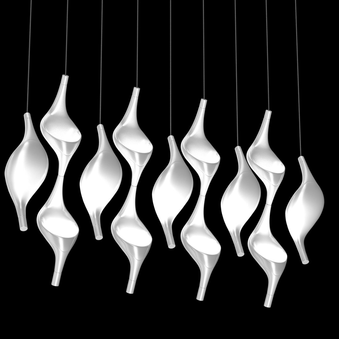 Lamp Light Acqua Led 3d Model
