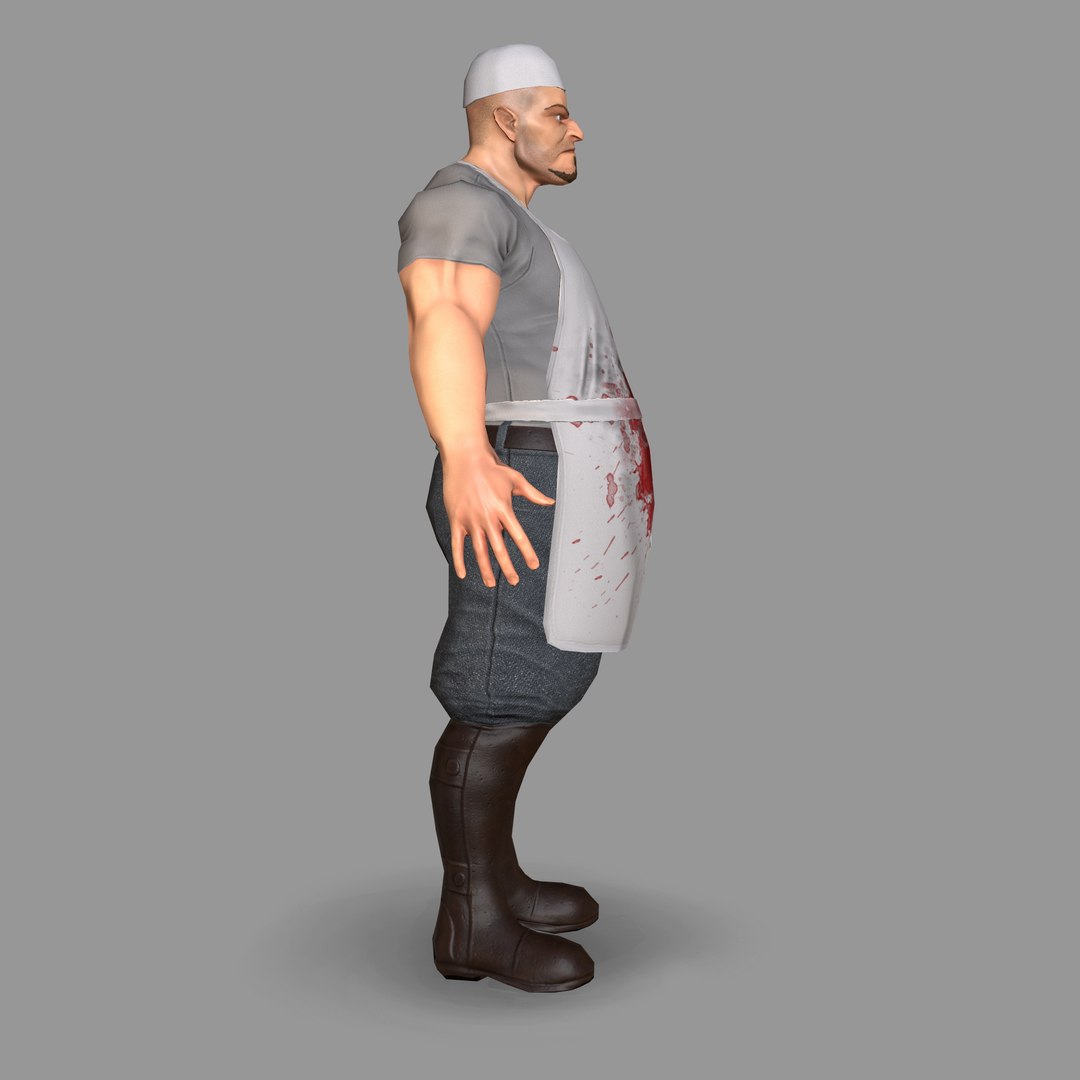 Butcher 3D - TurboSquid 1276792
