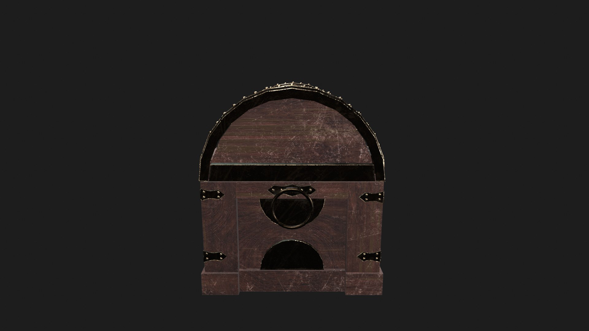 3D Model Medieval Treasure Box 03 - TurboSquid 2326145