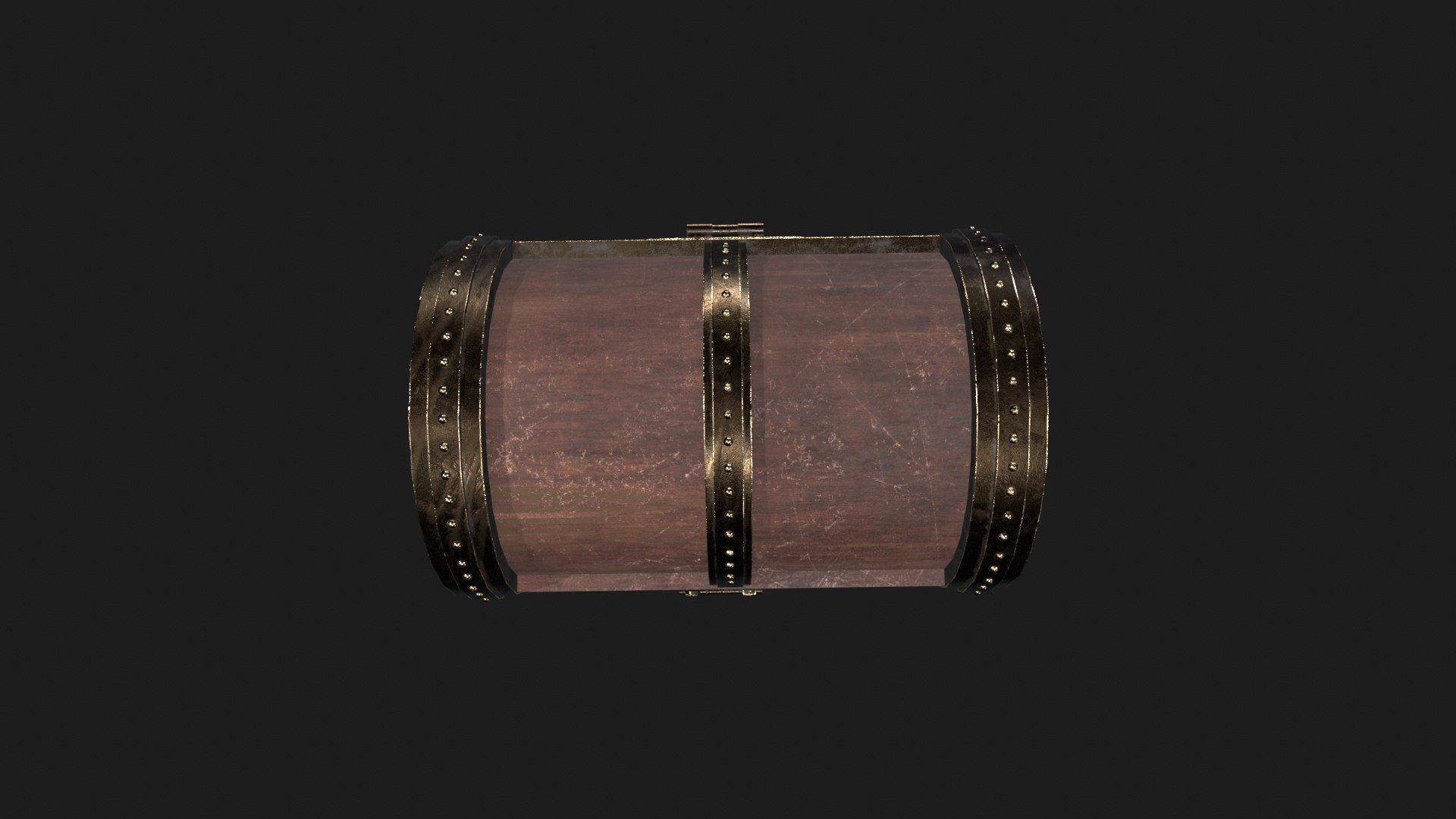 3D Model Medieval Treasure Box 03 - TurboSquid 2326145